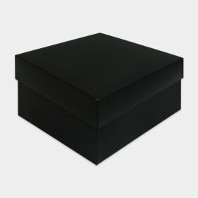 [ G1 ] M-LARGE SQUARE BLACK PREMIER GIFT BOX - PACK OF 10 - BOX2PAC ...