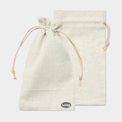 [ COTTON ] NATURAL MUSLIN POUCH - 25PCS - BOX2PAC - Malaysia Online Box ...