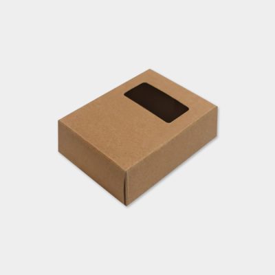 [ G2 ] SMALL WINDOW SOAP BOX - 50PCS - BOX2PAC - Malaysia Online Box Store