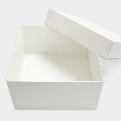 [ G1 ] LARGE SQUARE WHITE PREMIER GIFT BOX - PACK OF 10 - BOX2PAC ...