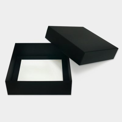 [ G1 ] SMALL SQUARE BLACK PREMIER GIFT BOX - PACK OF 25 - BOX2PAC ...