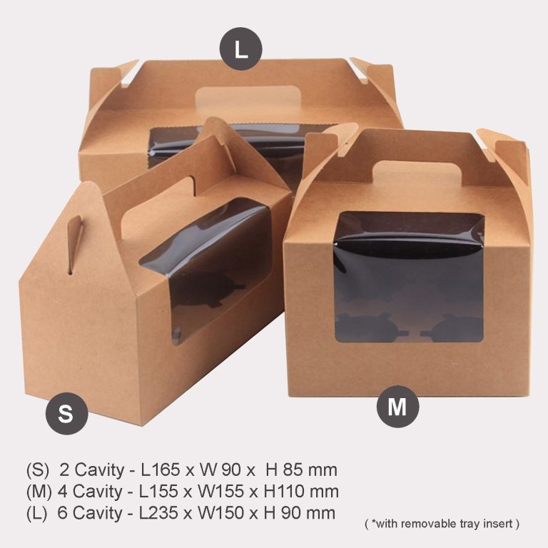[ 6C-LARGE ] WINDOW GABLE BAKERY - 25PCS - BOX2PAC - Malaysia Online ...
