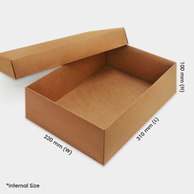 [ G1 ] A4 TALL 2-PC RECTANGLE - 10PCS - BOX2PAC - Malaysia Online Box Store