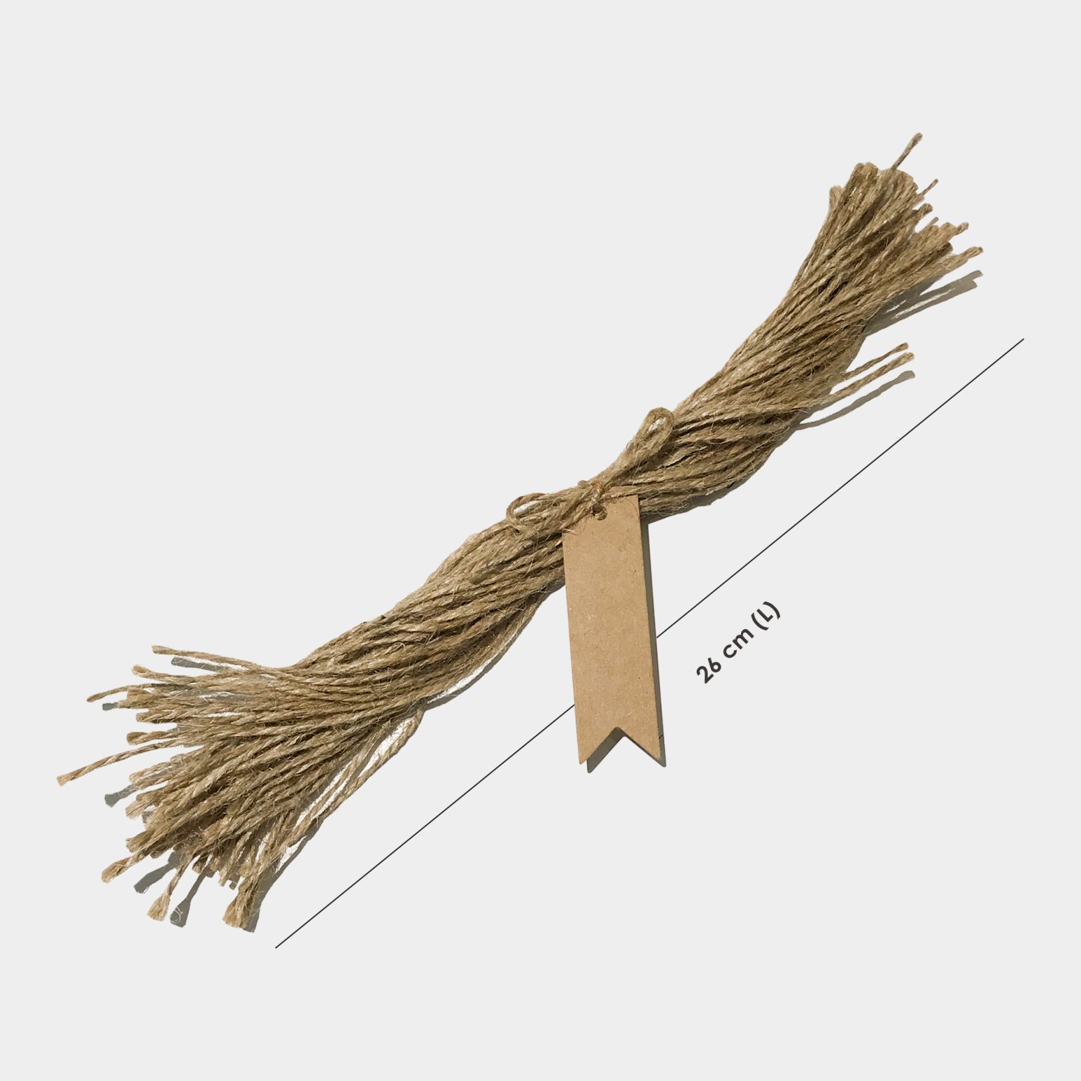 [ G4 ] TRIMS JUTE STRING - 50PCS - BOX2PAC - Malaysia Online Box Store