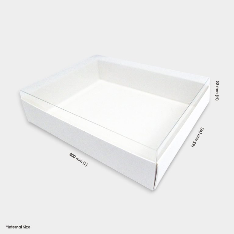 07 - BOXES - CLEAR LID - BOX2PAC - Malaysia Online Box Store