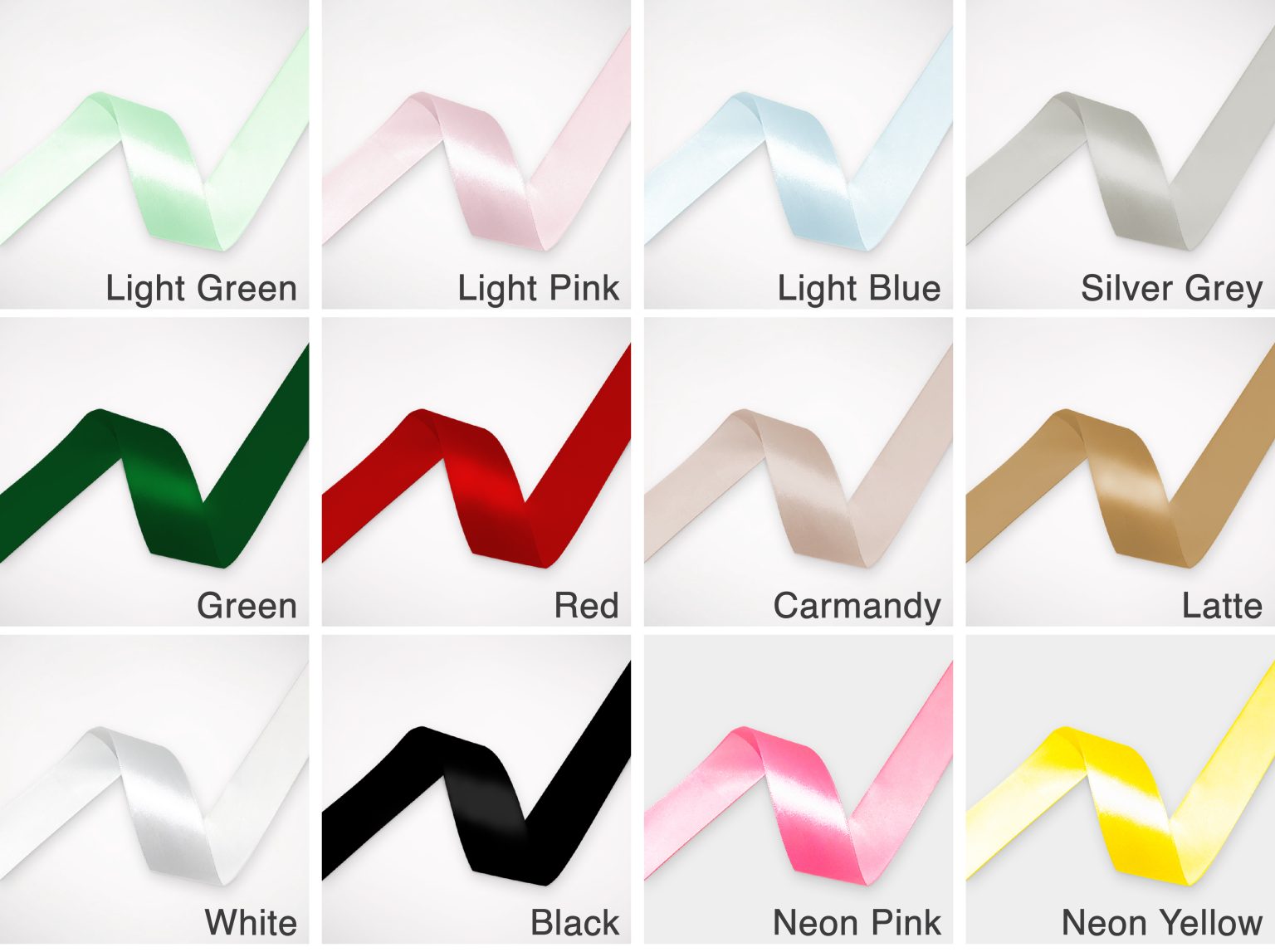 [ RIBBON ] 4CM SATIN RIBBON ROLL - 45M - BOX2PAC - Malaysia Online Box ...