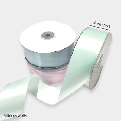 [ RIBBON ] 4CM SATIN RIBBON ROLL - 45M - BOX2PAC - Malaysia Online Box ...