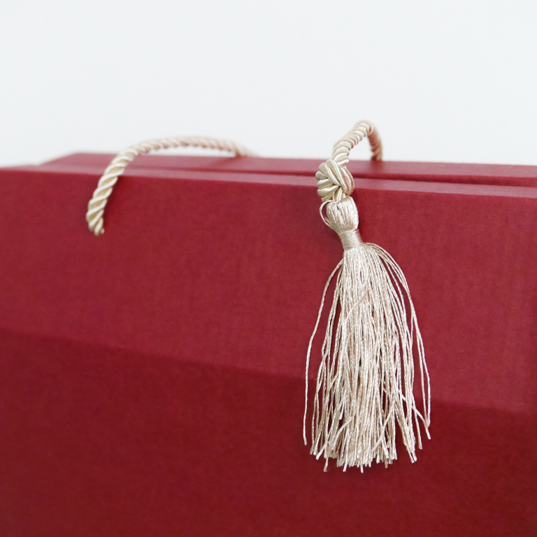 [ G4 RED ] KRAFT SMALL HAMPER BOX WITH STRING - 10PCS - BOX2PAC ...