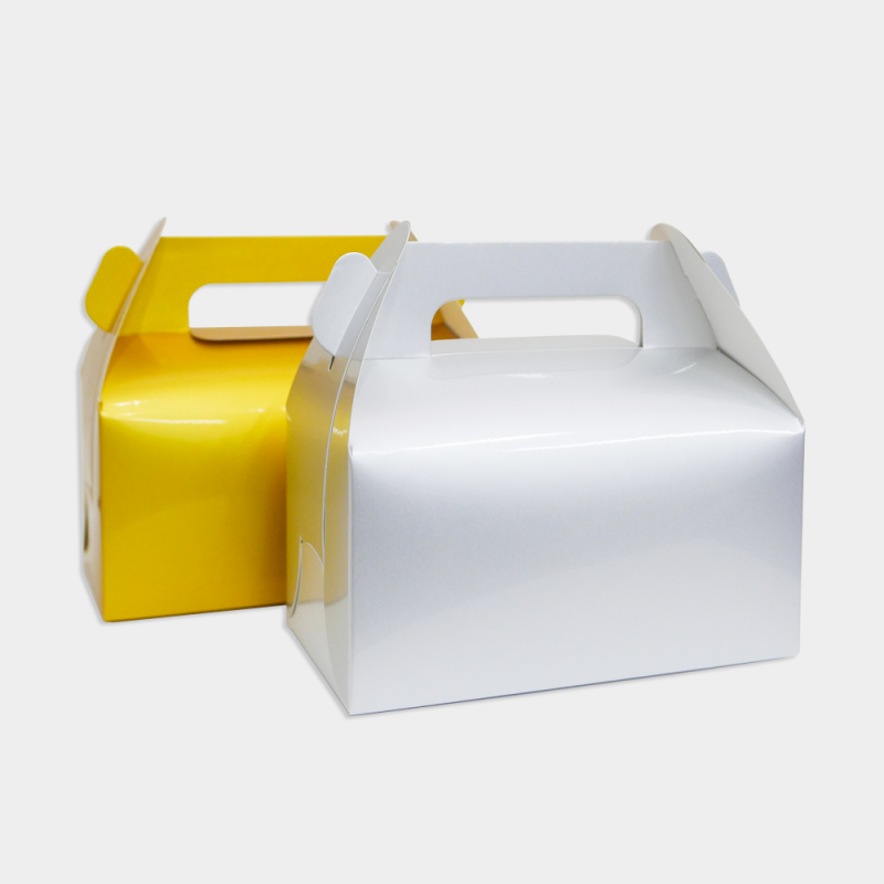 [ GLOSS ] GOLD / SILVER GABLE GIFT BOX - 25 PCS - BOX2PAC - Malaysia ...