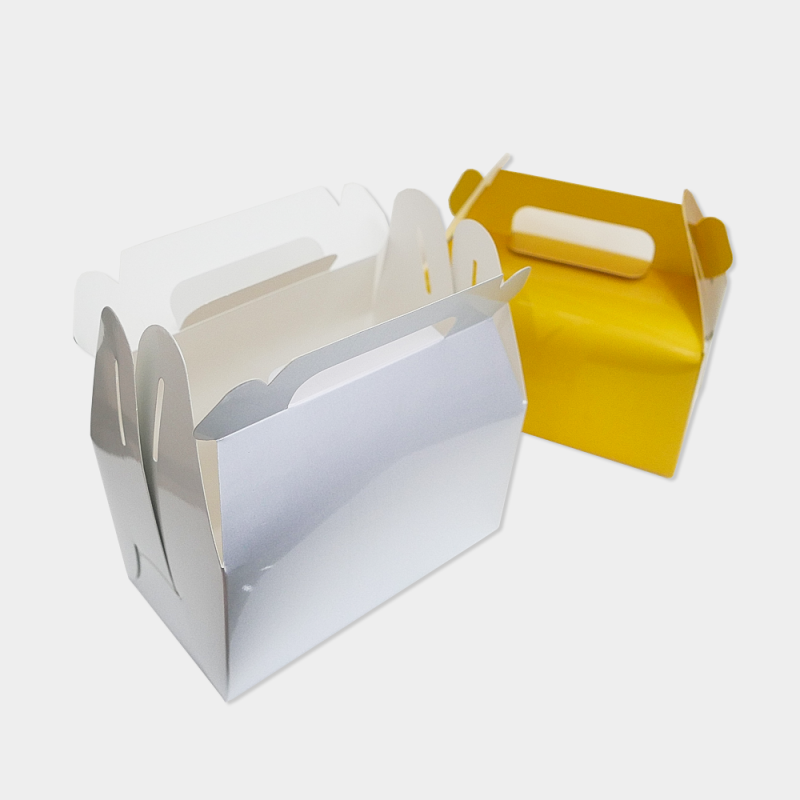 [ GLOSS ] GOLD / SILVER GABLE GIFT BOX - 25 PCS - BOX2PAC - Malaysia ...