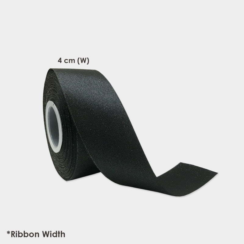 [ RIBBON ] 4CM SATIN RIBBON ROLL - 45M - BOX2PAC - Malaysia Online Box ...