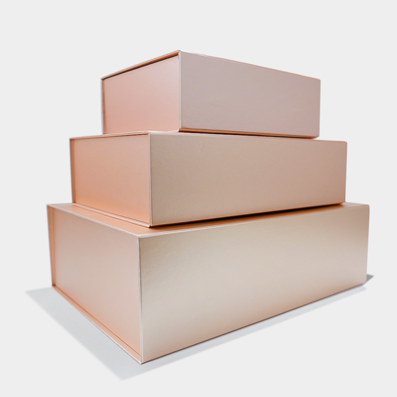 [ G3 ] ELITE ROSE GOLD COLLAPSIBLE MAGNETIC LID GIFT BOX *minimum 2pcs ...