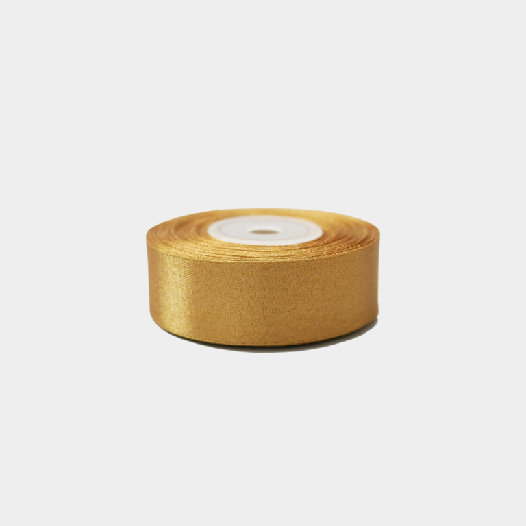 [ RIBBON ] 2.2CM GLITTER DARK GOLD SATIN RIBBON - 9.5M - BOX2PAC ...