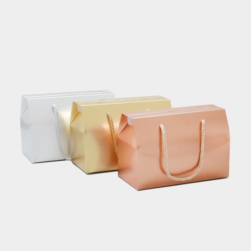 [ METALLIC ] GOLD / SILVER / ROSE GOLD STRING CARRY BOX - 10PCS ...