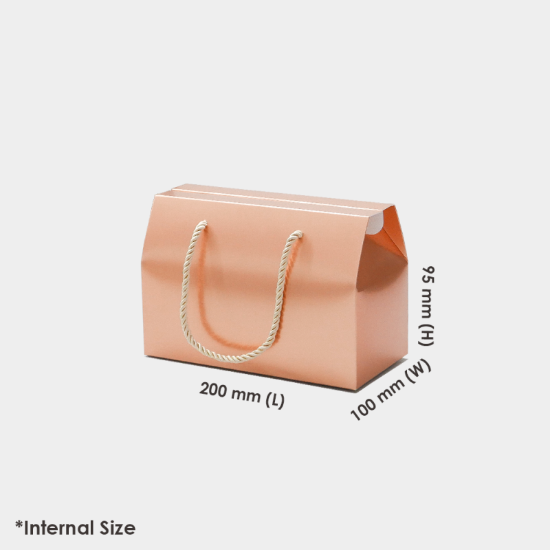 [ METALLIC ] GOLD / SILVER / ROSE GOLD STRING CARRY BOX - 10PCS ...