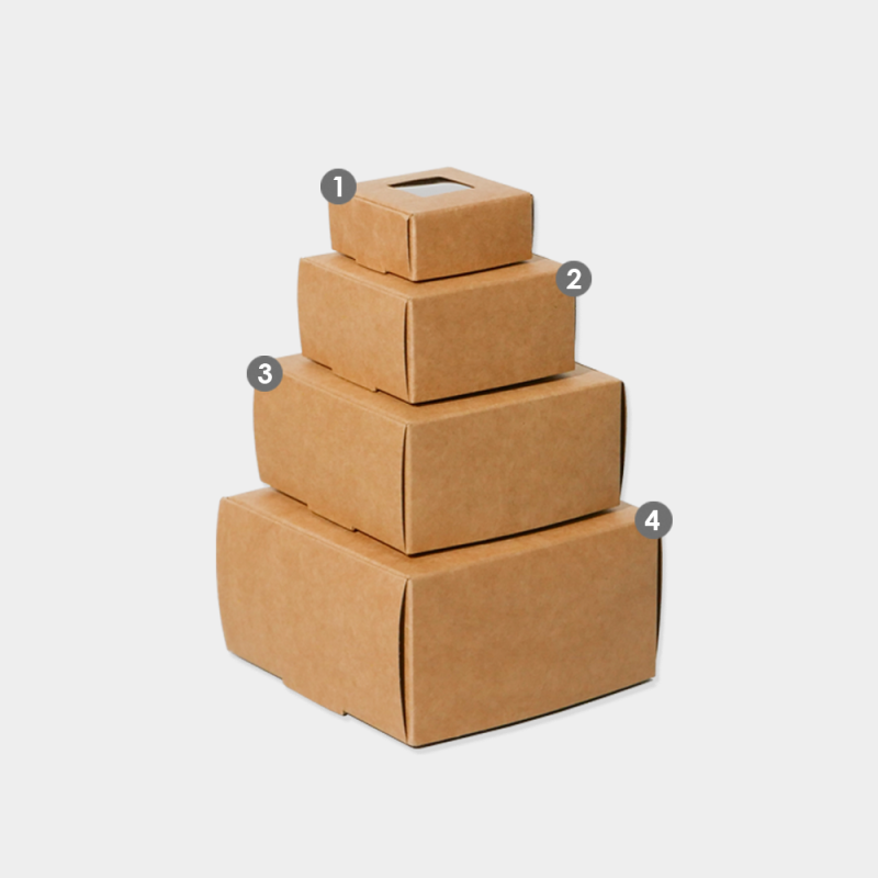 [ G3 ] WINDOW SQUARE DC SMALL - 25PCS - BOX2PAC - Malaysia Online Box Store