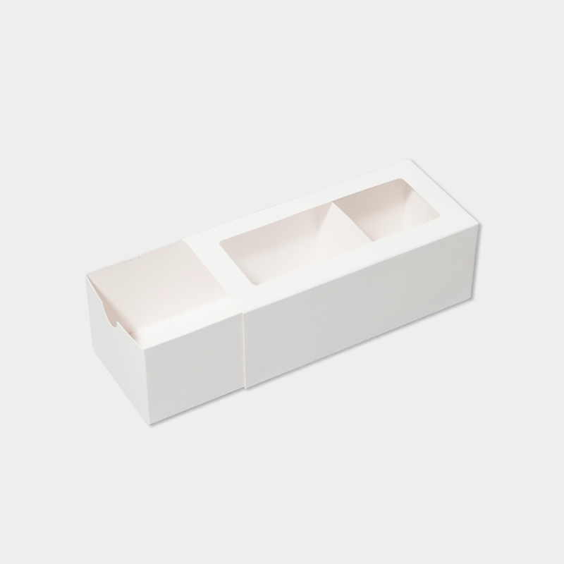 [ G3 ] WINDOW WHITE SLIDING DELI GIFT BOX - 25PCS - BOX2PAC - Malaysia ...