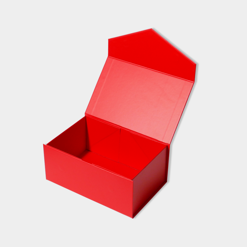 [ G3 ] CLASSIC MATTE RED COLLAPSIBLE MAGNETIC LID GIFT BOX *minimum ...