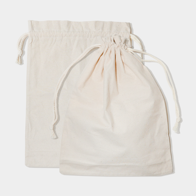 [ ORGANIC COTTON ] 31X42CM DRAWSTRING BAG - 1PC - BOX2PAC - Malaysia ...