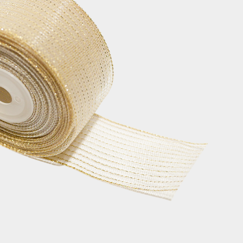 [ RIBBON ] GOLDEN SHEER ORGANZA RIBBON - 10 METERS - BOX2PAC - Malaysia ...