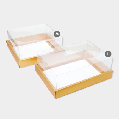 [ G2 ] RECTANGLE WHITE CLEAR LID GIFT BOX - 10 PCS - BOX2PAC - Malaysia ...